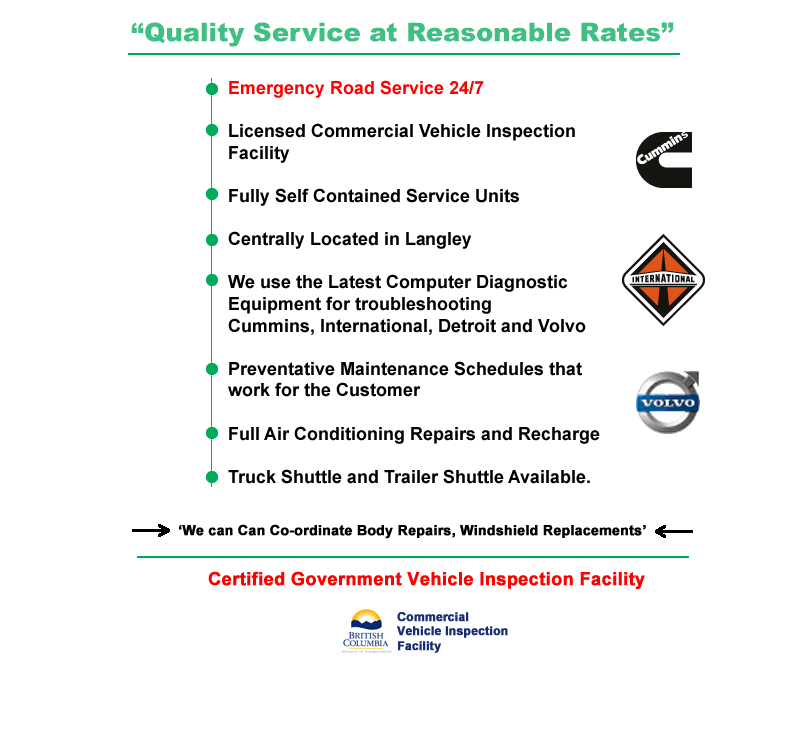 Advanced Fleet Maintenance Ltd. - Truck and Trailer Repair 604-520-1502 ...